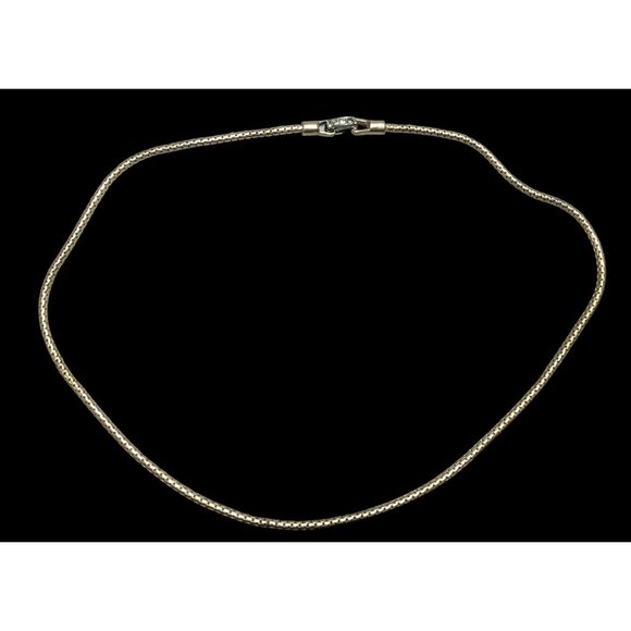 Jewelry | Vintage Gold Snake Chain Necklace | Poshmark